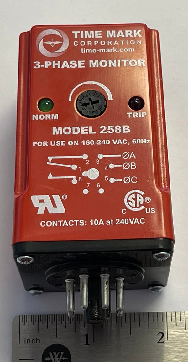 3-PHASE POWER MONITOR; 258B-240 – Elevator-Parts-Supply