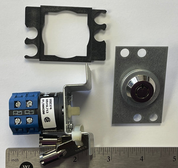 KEY SWITCH EX514, VERTICAL - HOISTWAY; 593X7119-013004 – Elevator-Parts ...