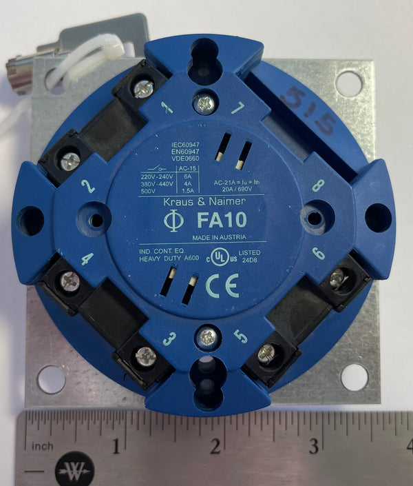 EX515 PANCAKE KEY SWITCH ASSEMBLY; 012132 – Elevator-Parts-Supply